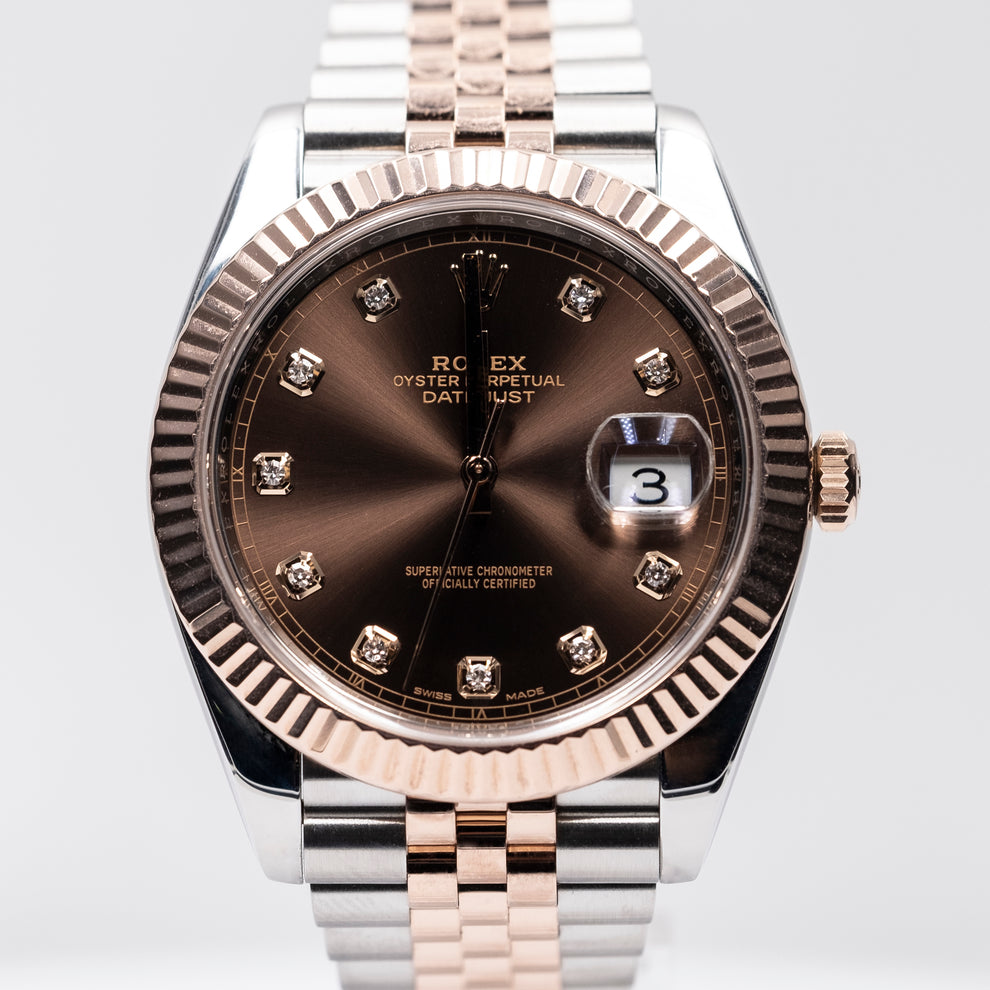 Datejust 41 "Everose" – Krona