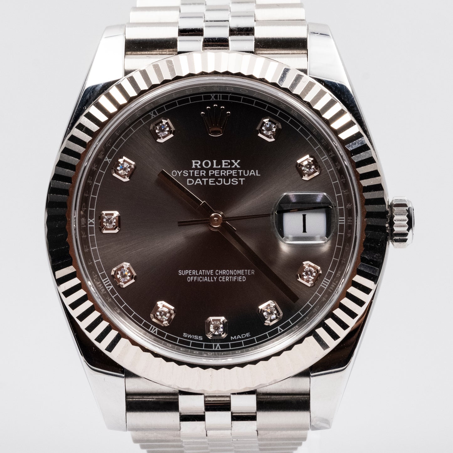 Datejust 41 – Krona