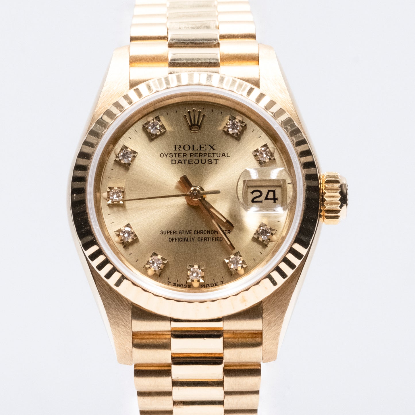 Datejust 26 "Full Gold" – Krona
