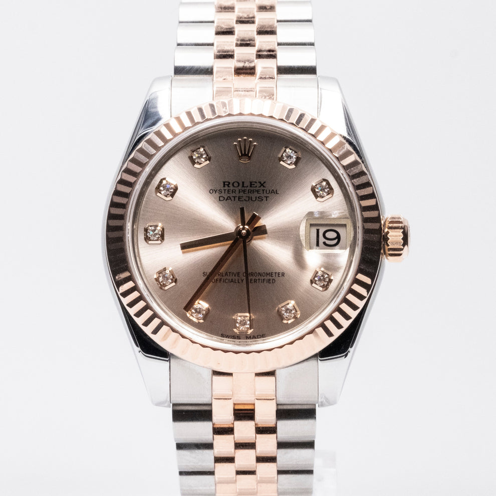 Datejust 31 "Everose Gold" – Krona